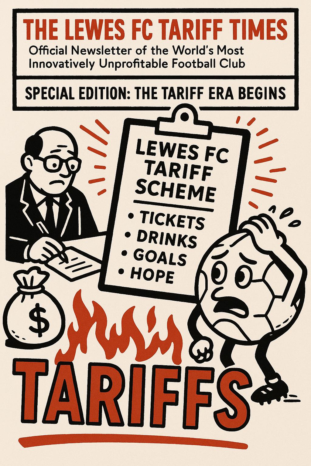 Lewes FC Newsletter. Special Edition: The Tariff Era Begins – The ...